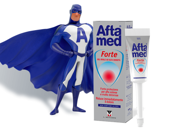 Aftamed Gel Forte - Indicato per Afte Estese e Dolorose