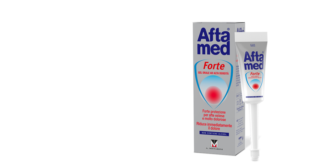 Aftamed Gel Forte - Indicato per Afte Estese e Dolorose